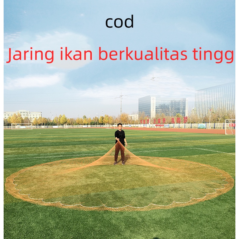 Jual Jaring cor tangan tradisional kuno, jaring lempar tangan, jaring ...