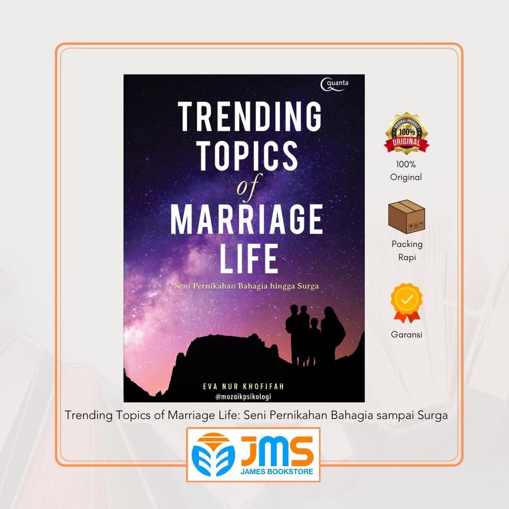 Jual Buku Trending Topics of Marriage Life Seni Pernikahan Bahagia ...