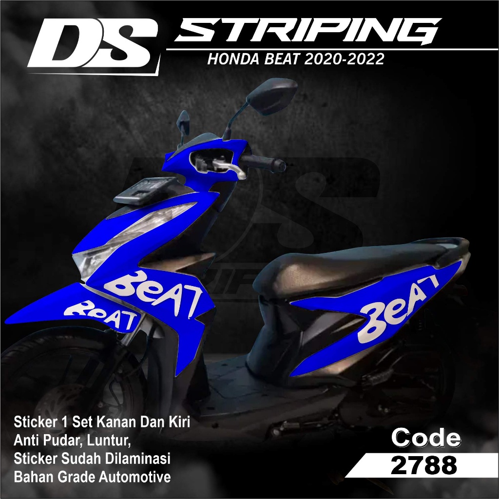 Jual OS- 2788 Sticker Striping Motor HONDA BEAT FI NEW TAHUN 2020/2022 ...
