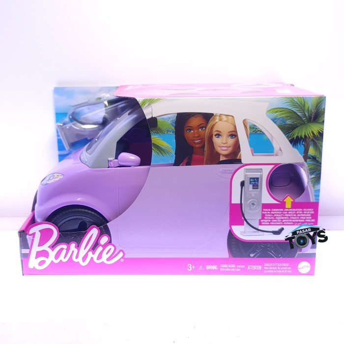 Jual Barbie Car Electric Vehicle With Charging Station Mobil | Shopee ...