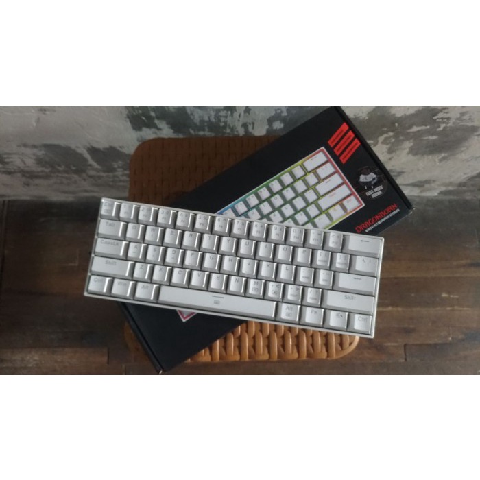 Jual Redragon RGB Mechanical Gaming Keyboard DRAGONBORN WHITE K630W-RGB ...