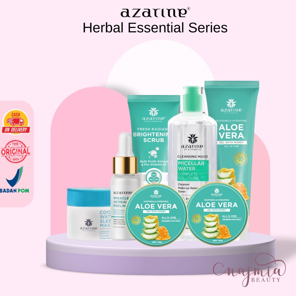 Jual Najmia - Azarine Herbal Essential Series | Shopee Indonesia