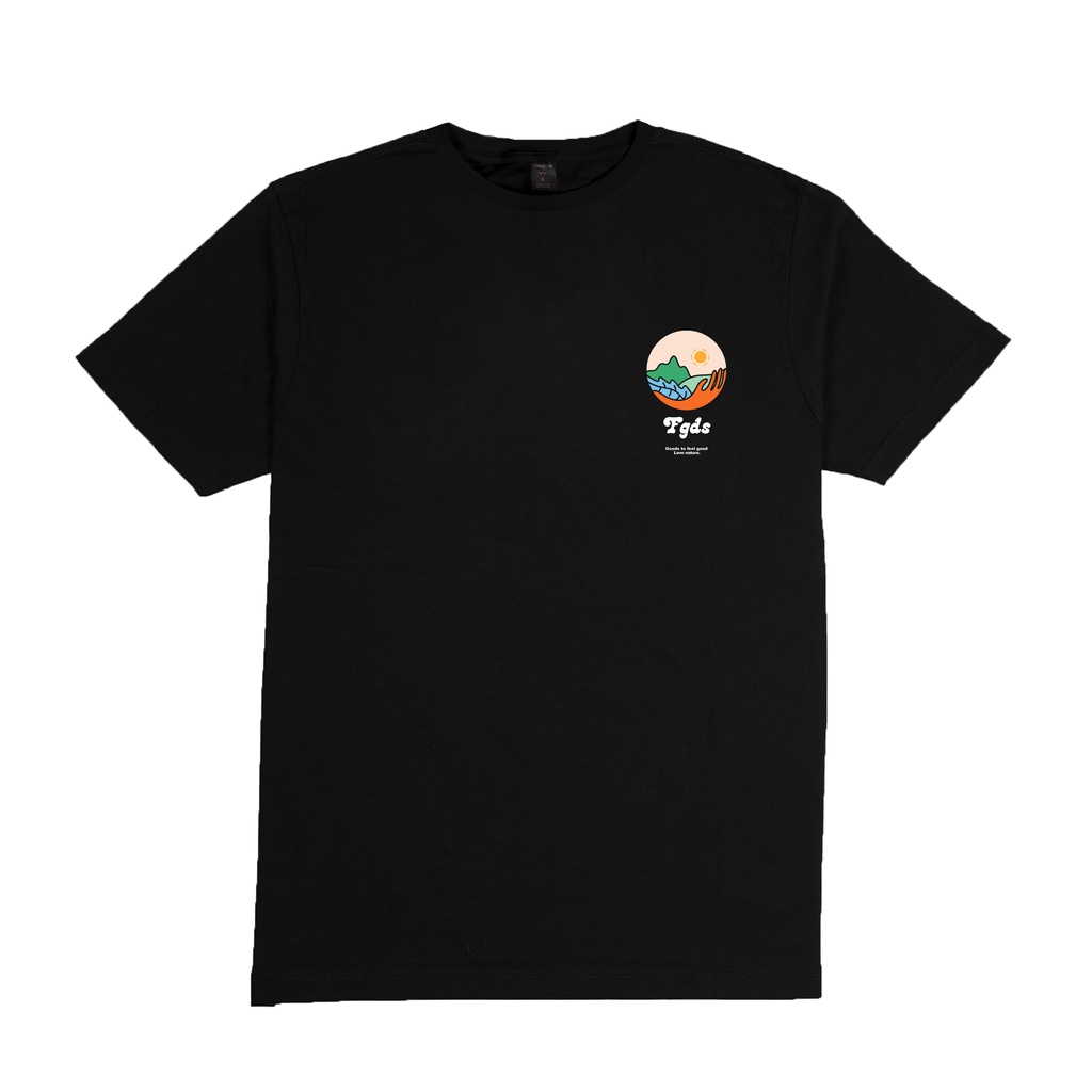 Jual Fairgoods Kaos - Natural Circle.D - Hitam | Shopee Indonesia