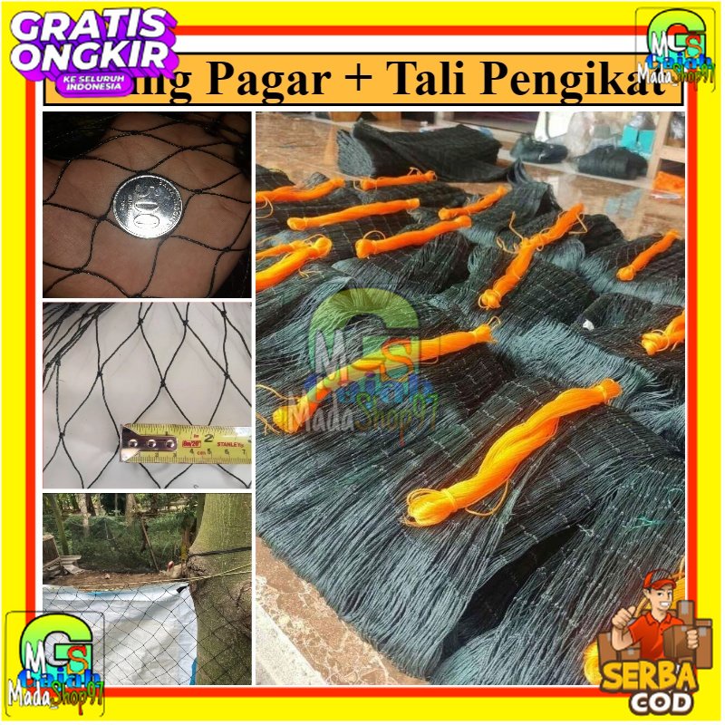 Jual Jaring Tanaman Rambat Sayuran Buah Anggur/Jaring Tanaman Rambatan ...