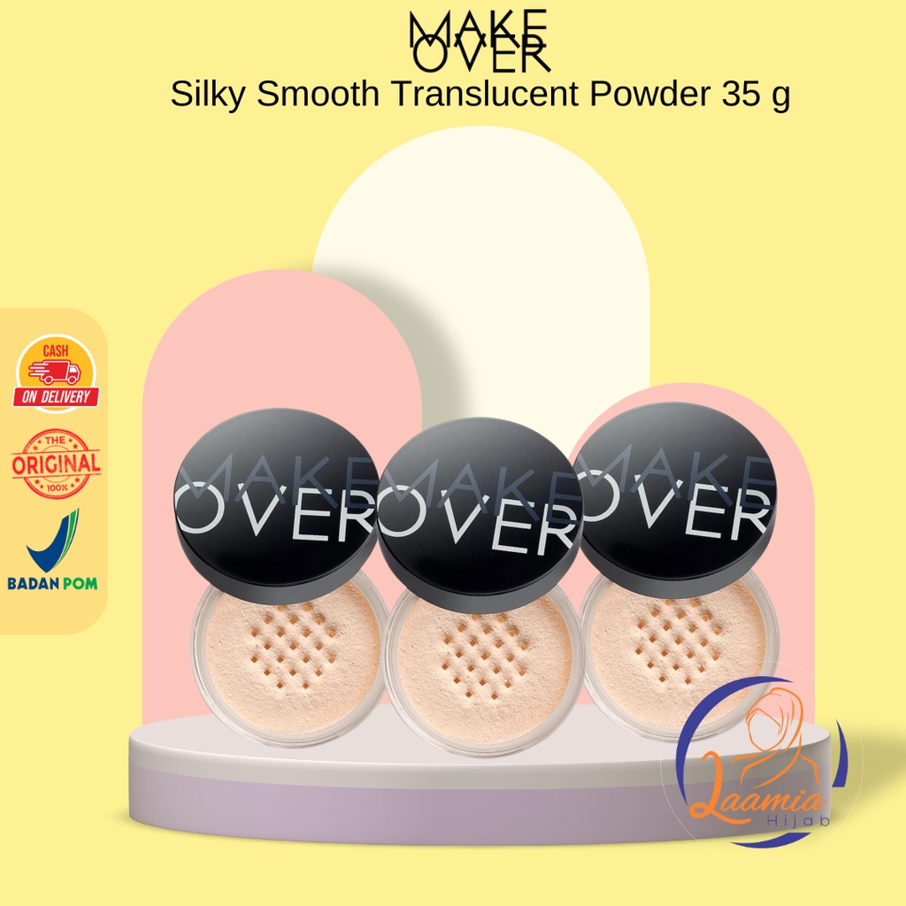 Jual Najmia 2 - Make Over Silky Smooth Translucent Powder 35 G / Bedak ...