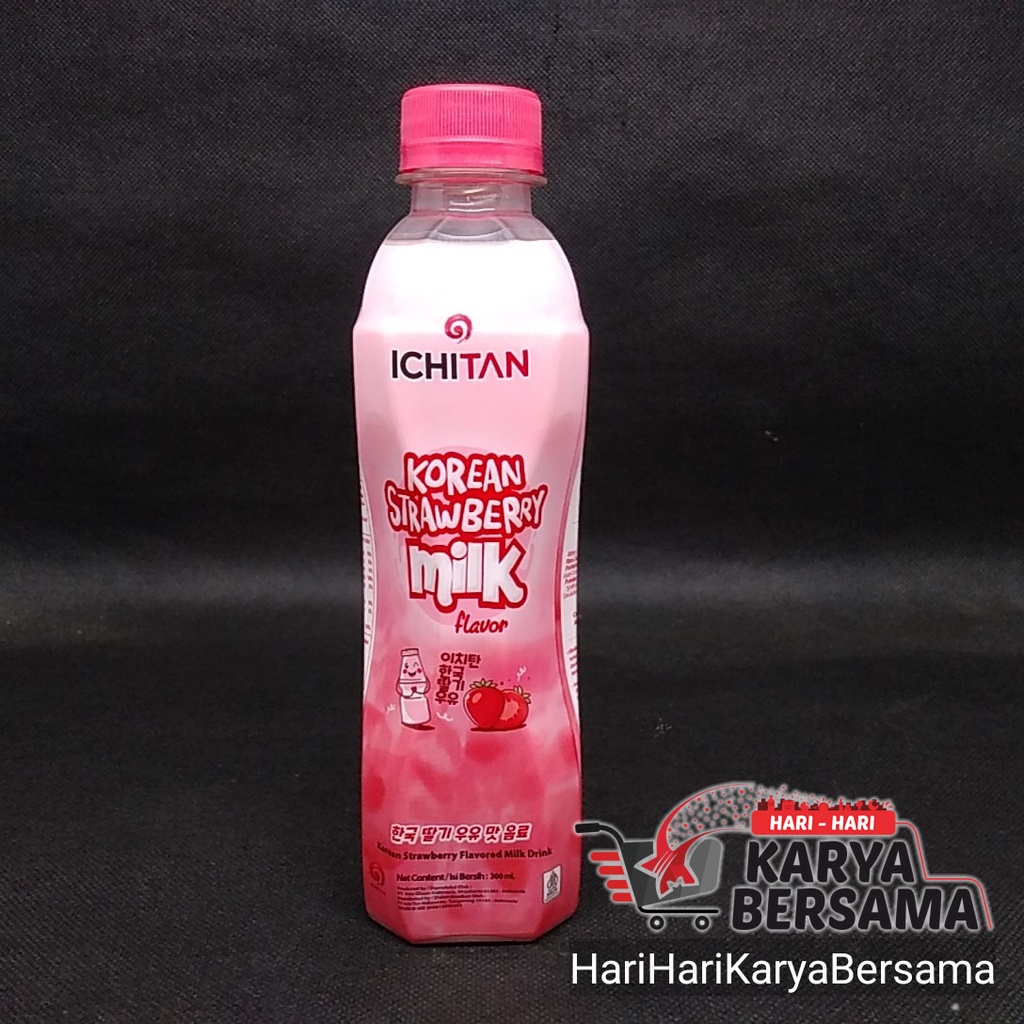 Jual MINUMAN ICHITAN KOREAN STRAWBERRY MILK FLAVOR RASA SUSU STRAWBERRY 300ML | Shopee Indonesia