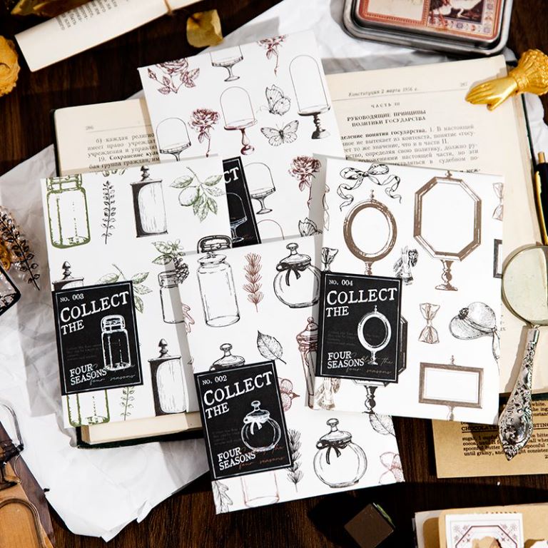Jual [HARU] Collect The Four Seasons Stempel Silikon Transparan DIY ...