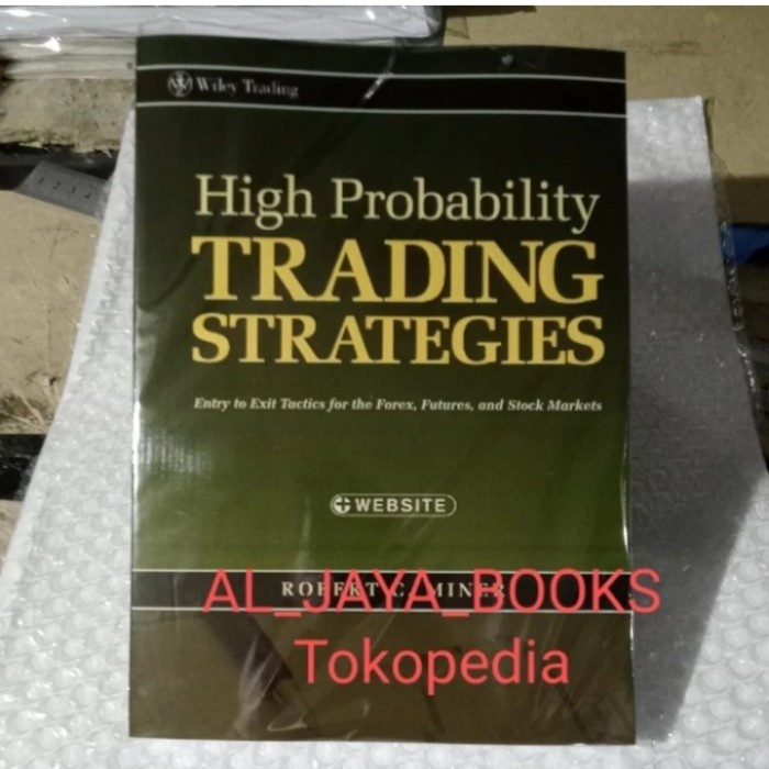 Jual Buku Probability Trading Strategies by Robert c.Miner | Shopee ...