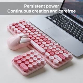 Jual KiiP Wireless Sweet 3 in 1 Keyboard Mouse Set Wireless 2.4G ...