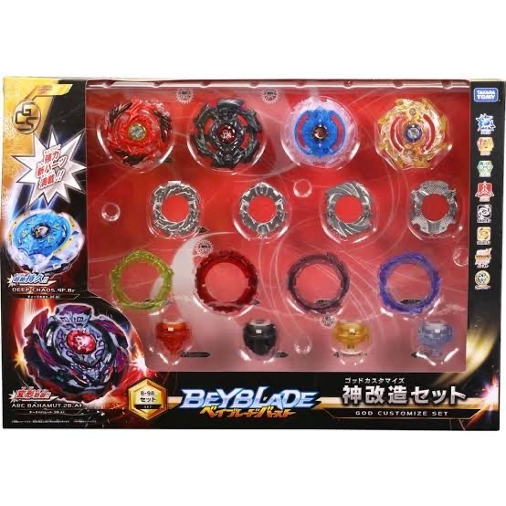 Jual TAKARA TOMY BEYBLADE GOD CUSTOMIZE SET B-98 B98 MAINAN GASING ...