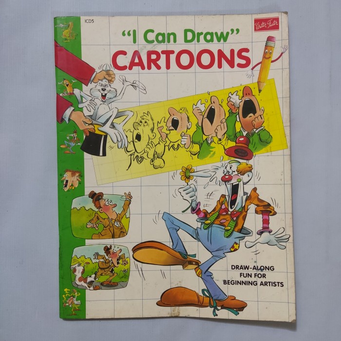 Jual Buku import i can draw cartoons for beginner artists | Shopee ...