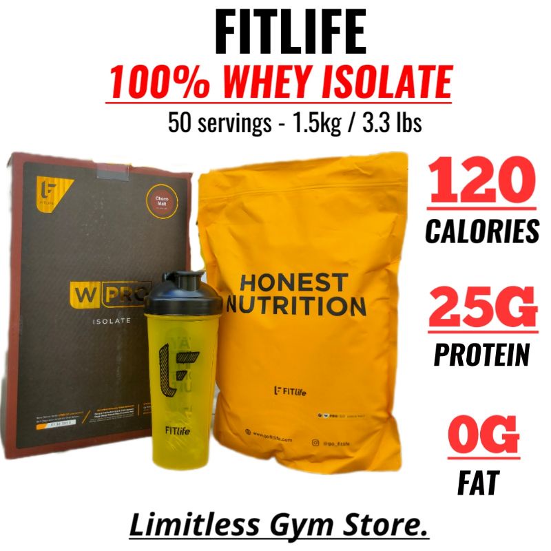 Jual Fitlife Wpro Isolate 50 serving WPI 90 | Shopee Indonesia