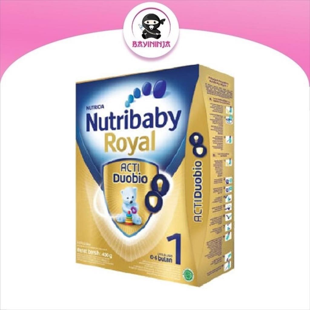Jual NUTRIBABY Royal 1 Formula Bayi 0 to 6 Bulan Susu Box 400 g ...
