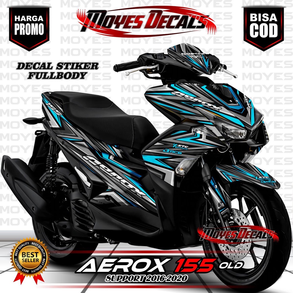 Jual Decal Aerox 155 Old Full Body - Stiker Motor Aerox 155 Old Full ...