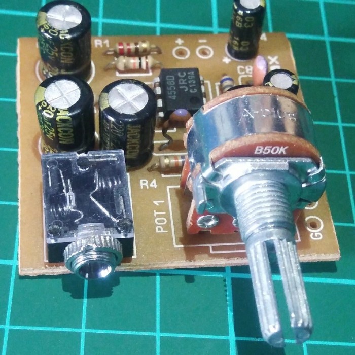 Jual penguat headphone amplifier pre-amp audio 12v Tyas Elektro ...