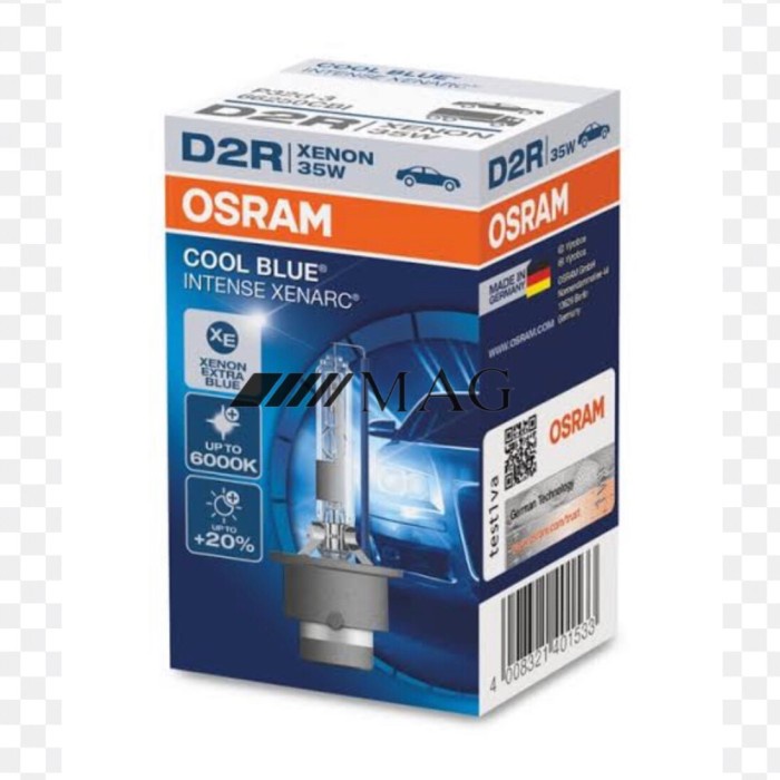 Jual Bohlamp HID Xenon D2R D1S D2S D3S D4S Osram Coolblue / Lampu HID ...