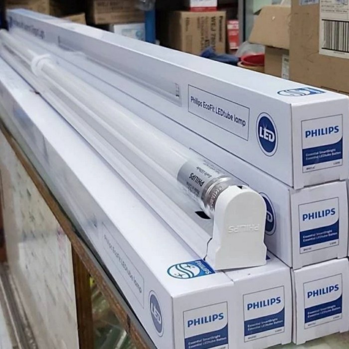 Jual Philips TL LED 16 Watt Set BN015C Lampu Neon T8 16W 16Watt 16 W 120 Cm | Shopee Indonesia