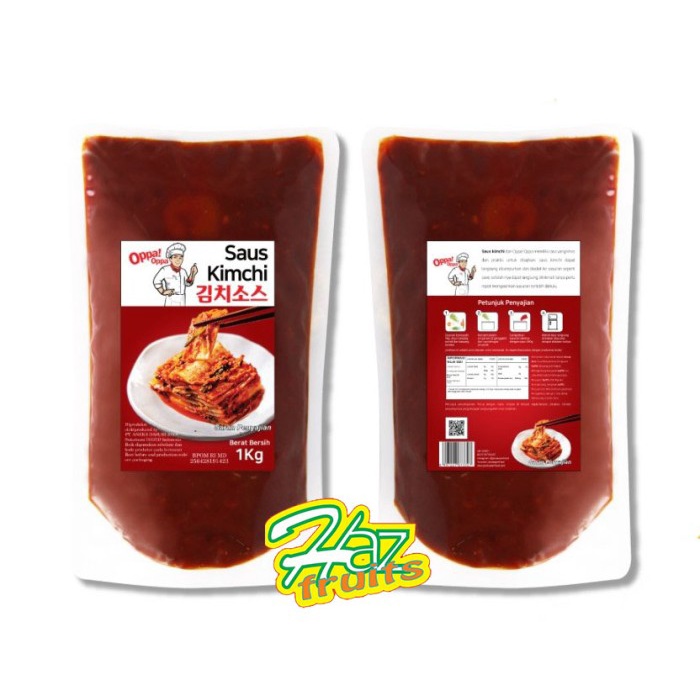 Jual Saus Instan Saus Kimchi Korea 1KG / Sauce Kimchi Korea Saus Oppa ...