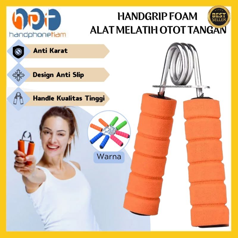 Jual Hand Grip Foam Adjustable Pegas Alat Olahraga Fitness Melatih Otot ...