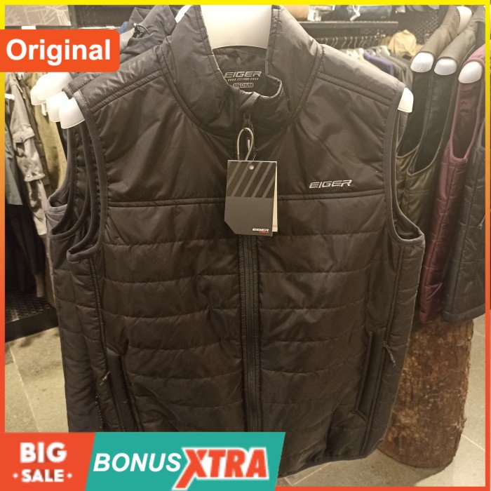 Jual Rompi Eiger SWIFTNESS 2.0 Vest Black Hitam 91000 7086 Original ...