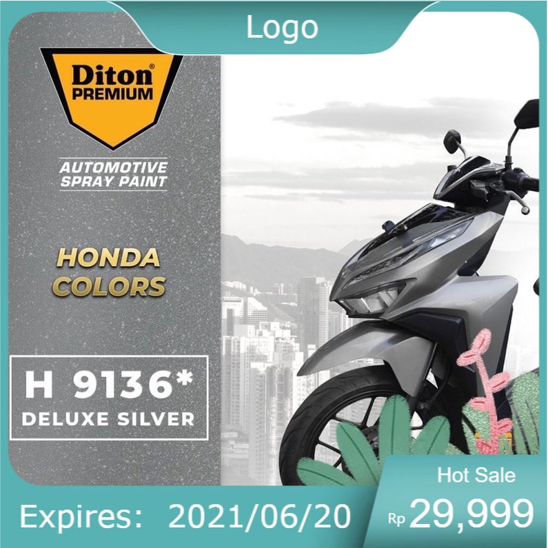 Jual DITON PREMIUM Cat Semprot Motor DITON PREMIUM Honda Colours Warna ...