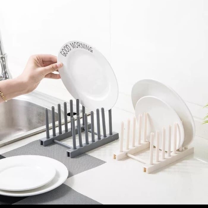 Jual Sekat Pengering Piring Gelas Rak Piring Mini Lipat Dish Drainer ...