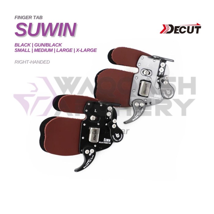 Jual DECUT SUWIN FINGER TAB Leather Recurve | Shopee Indonesia