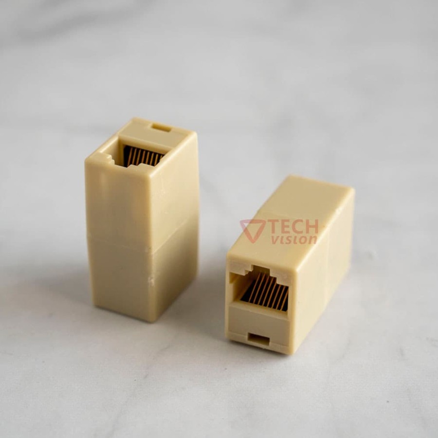 Jual Sambungan Connector I RJ45 Barrel LAN Barel | Shopee Indonesia