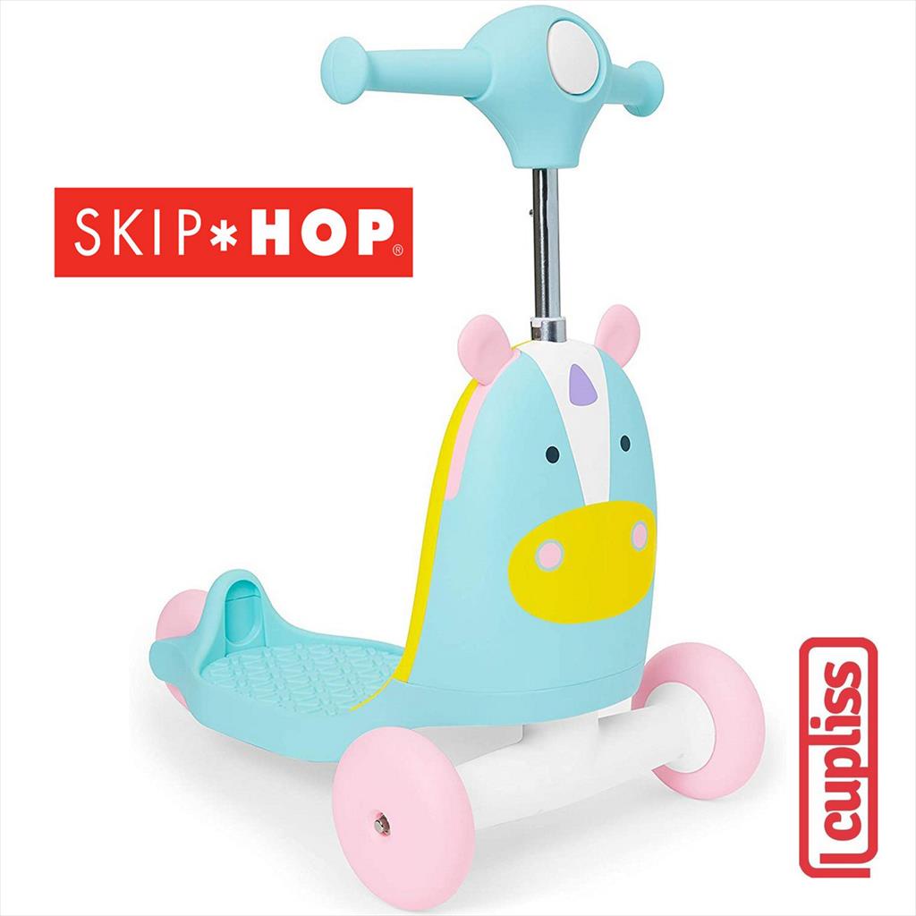 Jual Skip Hop Original Zoo Ride On 3in1 822810 Unicorn Scooter Anak ...