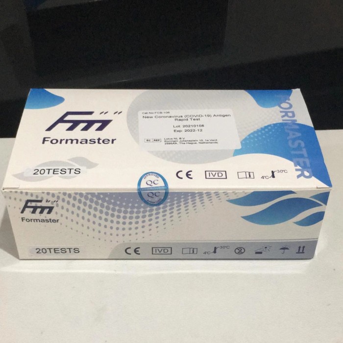 Jual formaster swab test 20 pcs | Shopee Indonesia
