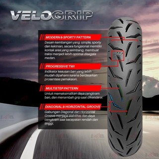 Jual FDR Velogrip 110/70-13 130/70-13 Ban Depan Belakang Tubeless Ring ...
