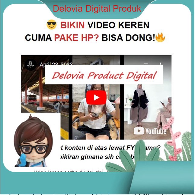 Jual MOBILE VIDEO MASTERCLASS - BELAJAR BIKIN KONTEN KEREN MODAL HP DOANG | Shopee Indonesia