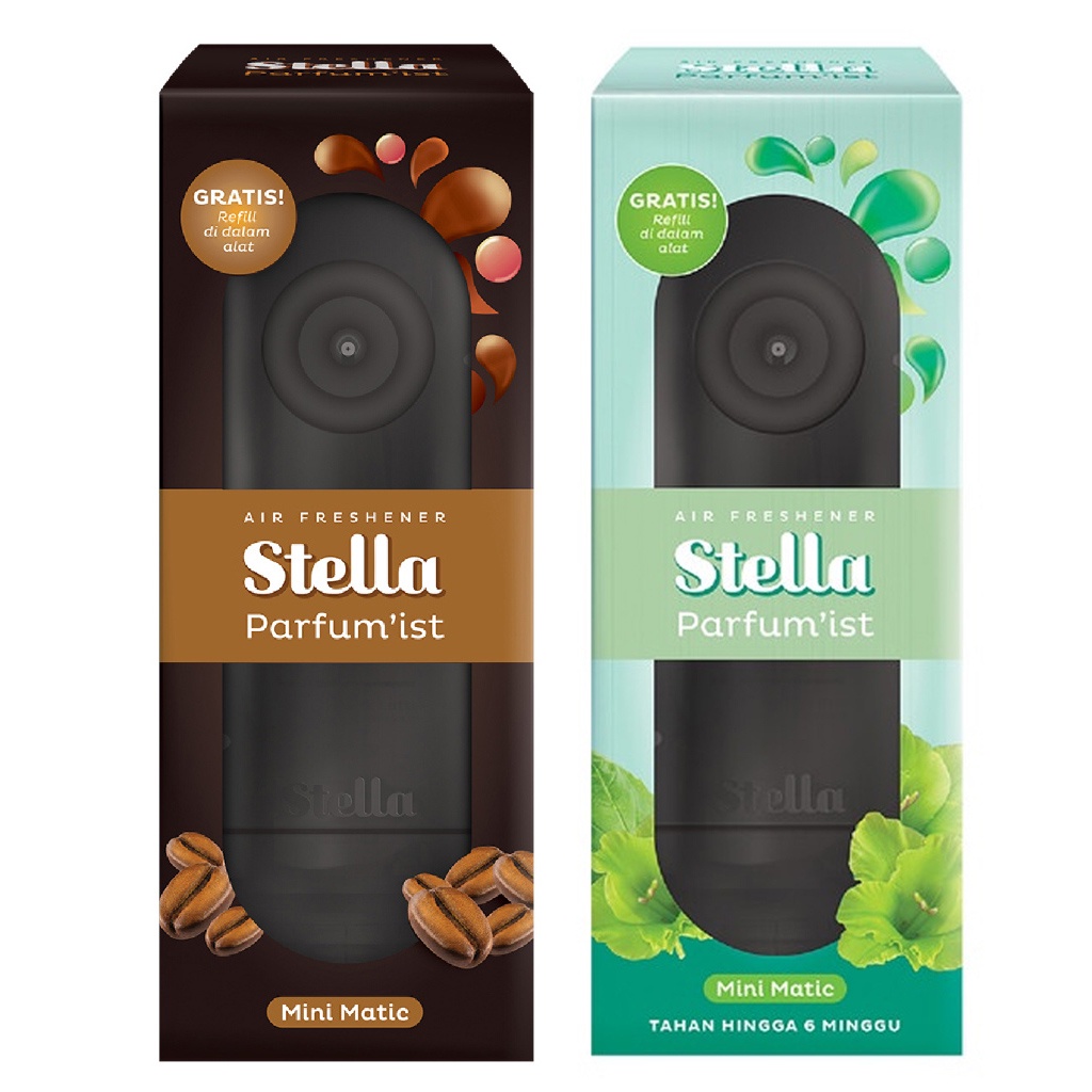 Jual Stella Mini Matic Parfum'ist Set (Free Refill) - Pengharum Ruangan ...