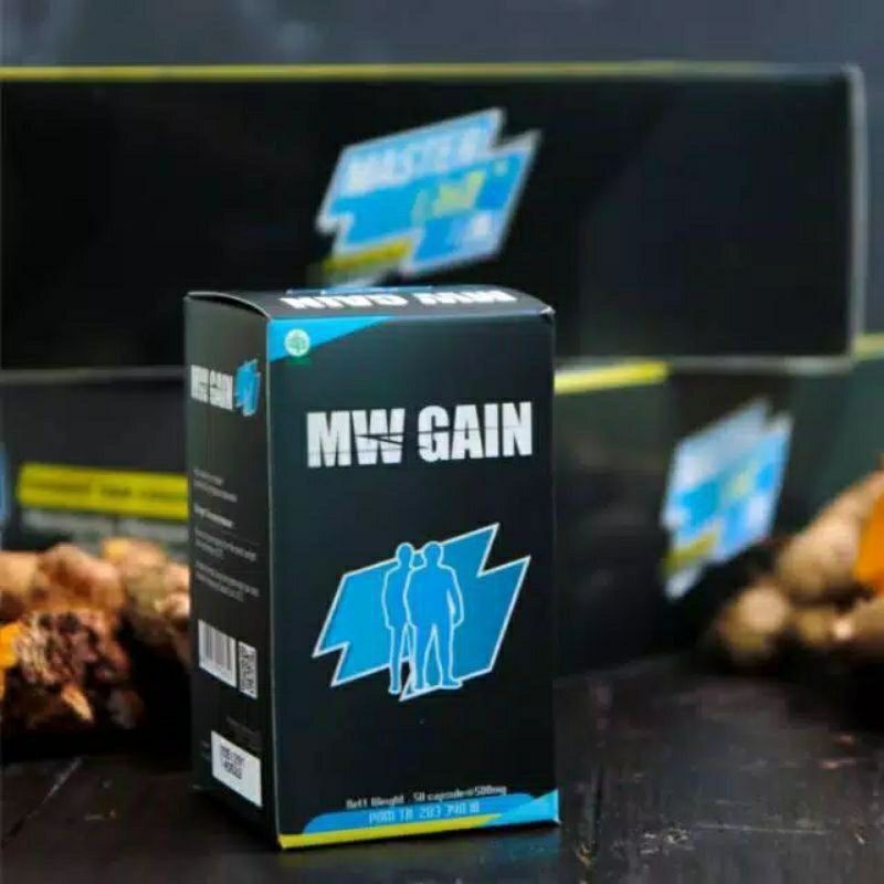 Jual ORIGINAL 100% MW GAIN Master Weight Gain Multivitamin Original ...