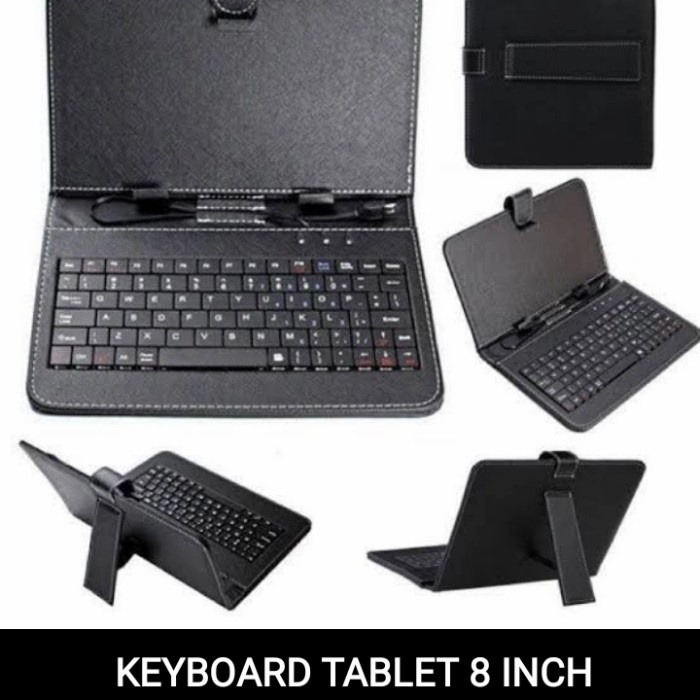 Jual Keyboard Tablet 8 In Leather Case Keyboard 8 Inch | Shopee Indonesia