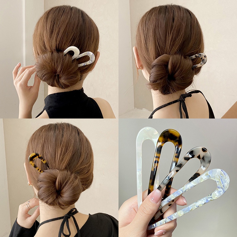 Jual Town Shell - Meong Pattern Tusukan Rambut / Korean Hair Claw ...