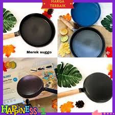 Jual CREPES PAN WAJAN KWALIK SUGGO 22CM Suggo Crepes Pan Maker 22 CM ...