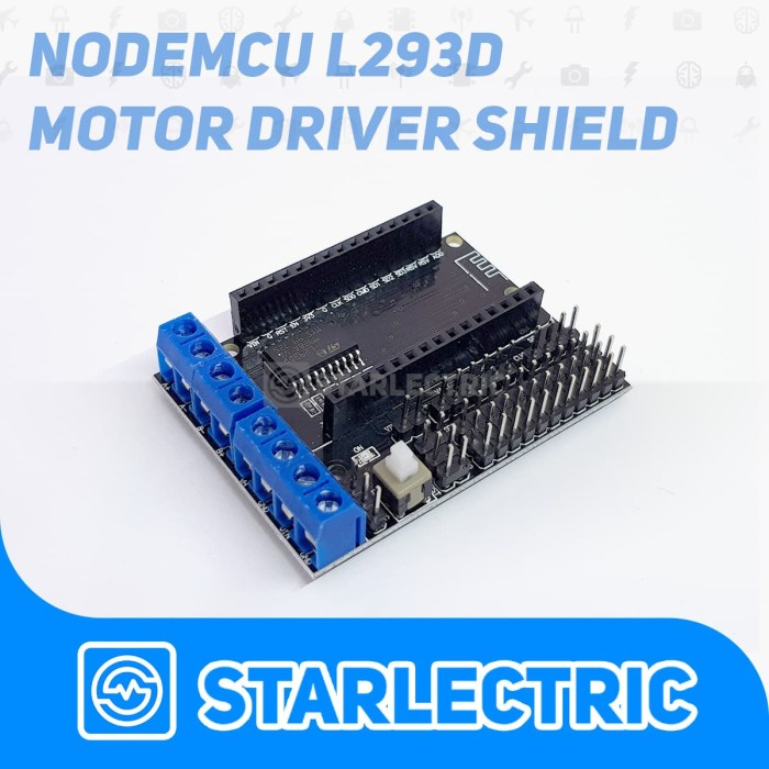 Jual Motor Driver Shield Board L293D L293 For ESP8266 NodeMcu | Shopee ...