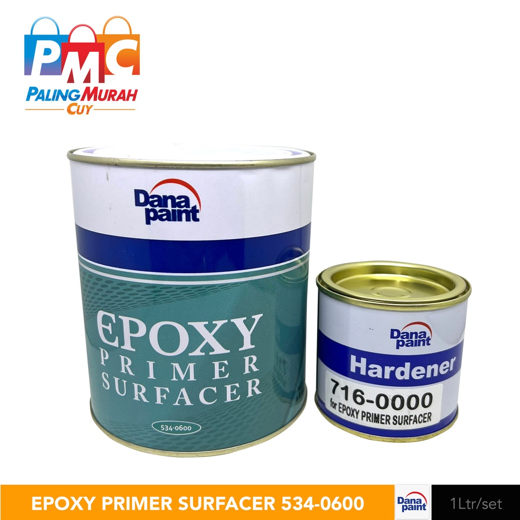 Jual Dana Paint Epoxy / Cat Dasar Primer Surfacer GREY 1kg | Shopee ...