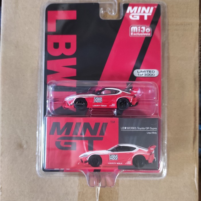 Jual HW-09 MINI GT 290 MIJO LB WORKS TOYOTA GR SUPRA LIQUI MOLY ...