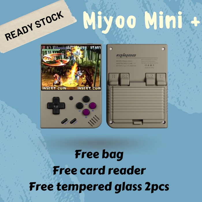 Jual Miyoo Mini Plus Miyoo Mini + Bukan Anbernic RG35XX 32GB 64GB ONION ...