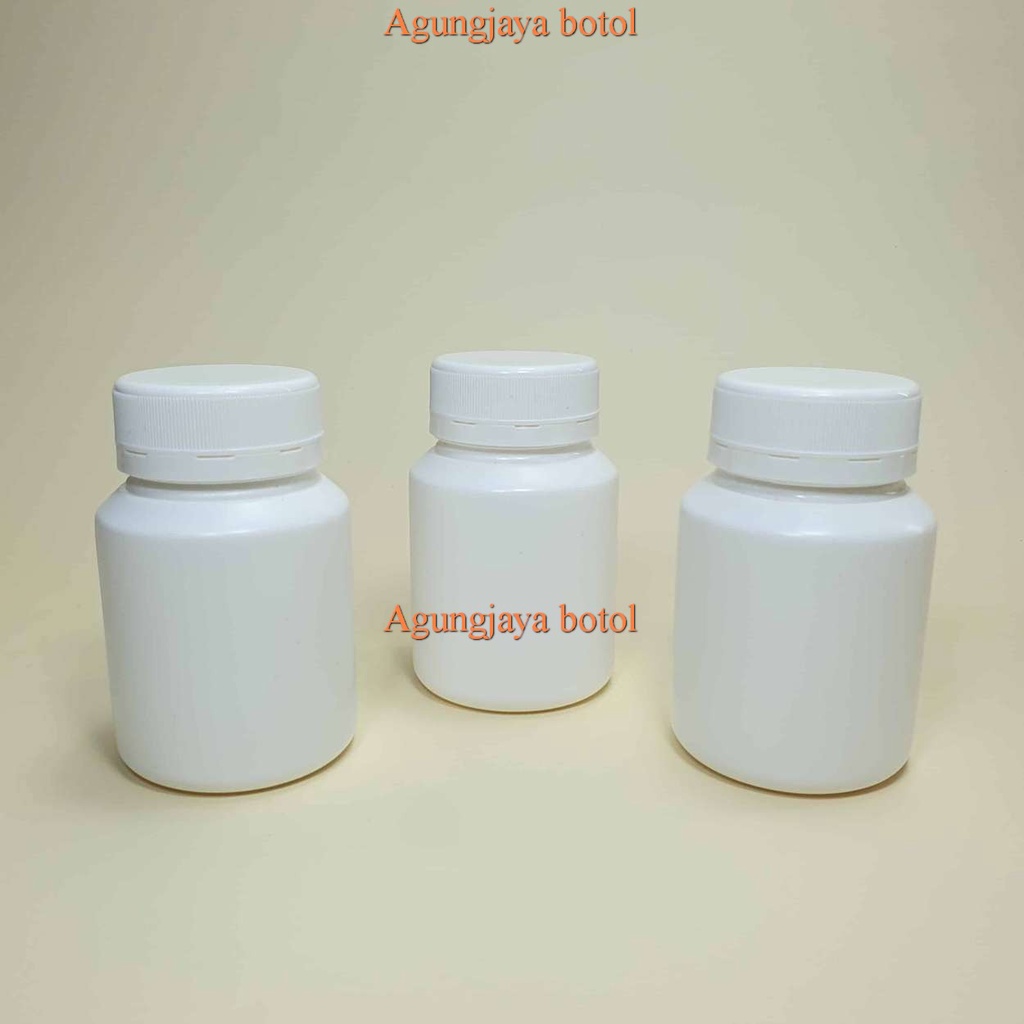 Jual Ester C 60 Kapsul Putih Hdpe / Botol Kapsul / Botol Obat / Botol Ester C 60 Kapsul Putih ...