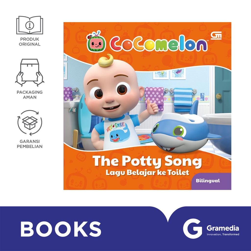 Jual Buku CoComelon The Potty Song Lagu Belajar ke Toilet | Shopee ...