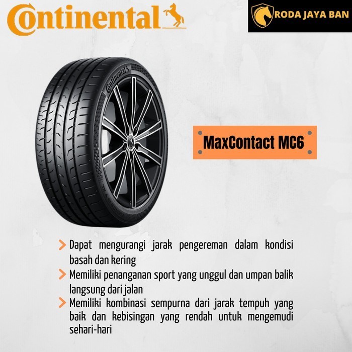 Jual Continental Max Contact MC6 Ukuran 235/40 R18 Ban Mobil Mercedes, VW | Shopee Indonesia