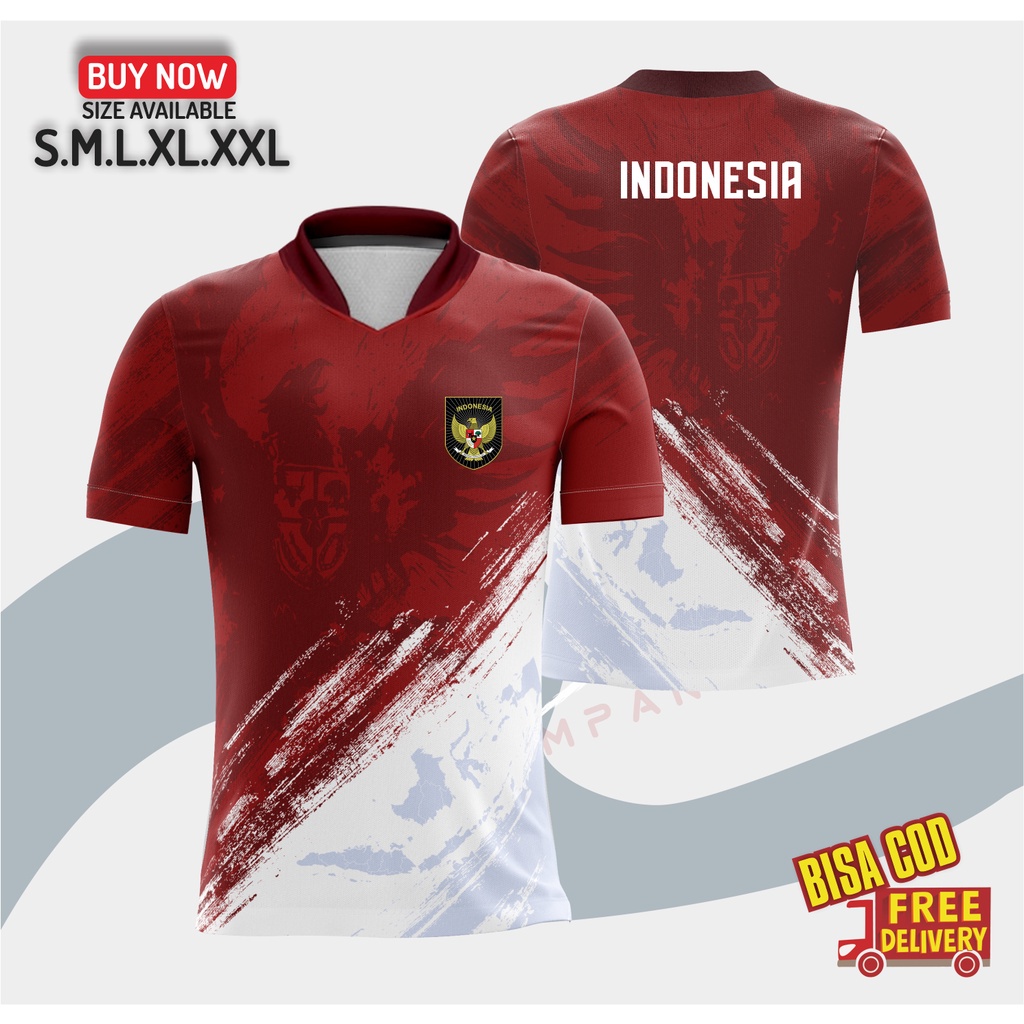 Jual Baju Kaos Jersey TIMNAS INDONESIA AFF Piala Dunia U-23 Indonesia ...
