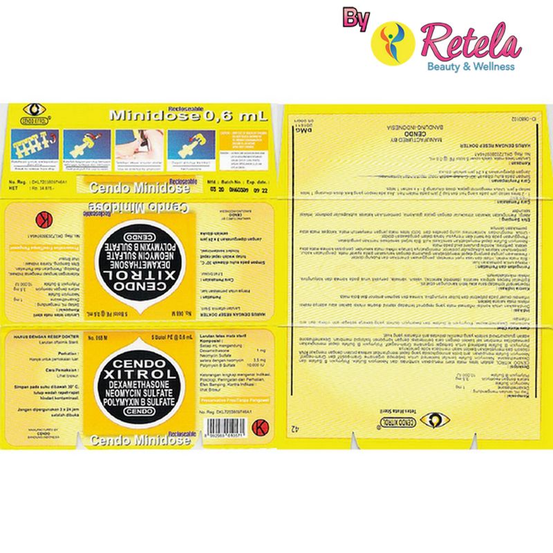 Jual CENDO XITROL MINIDOSE 0.6ML 1 STRIP | Shopee Indonesia