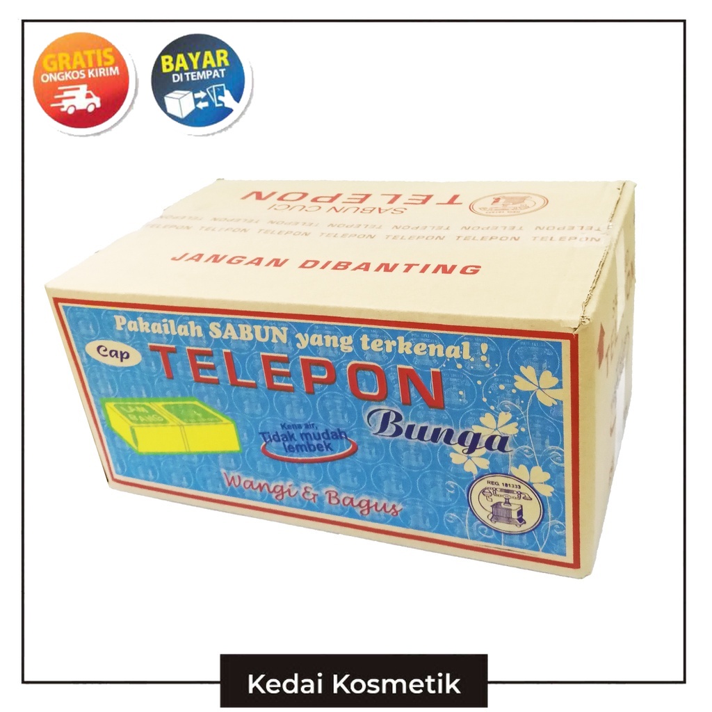 Jual (ACEH) 1 Batang Sabun Telepon Warna Kuning Wangi Bunga (SZY ...