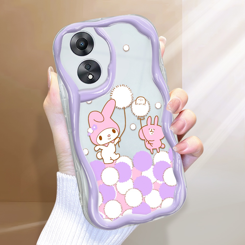 Jual OPPO A58 A78 5G Untuk Hp Casing Softcase Bubbles Melody Cassing ...