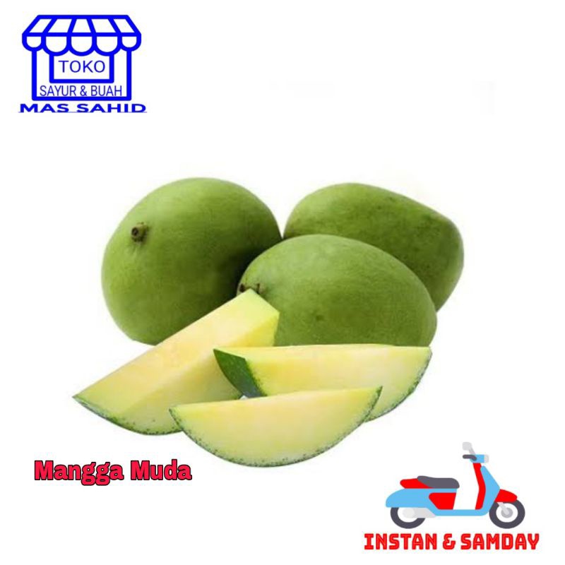 Jual INSTAN Mangga Muda Mangga Rujak 1 kg | Shopee Indonesia