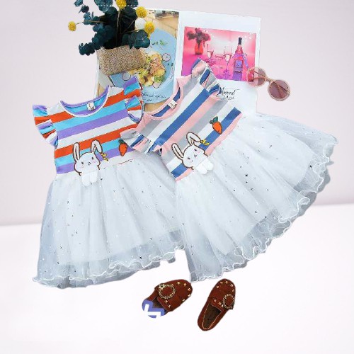 Jual balitaku Pakaian Anak PErempuan DRESS RABBIT CARROT SALUR 926 EBV ...